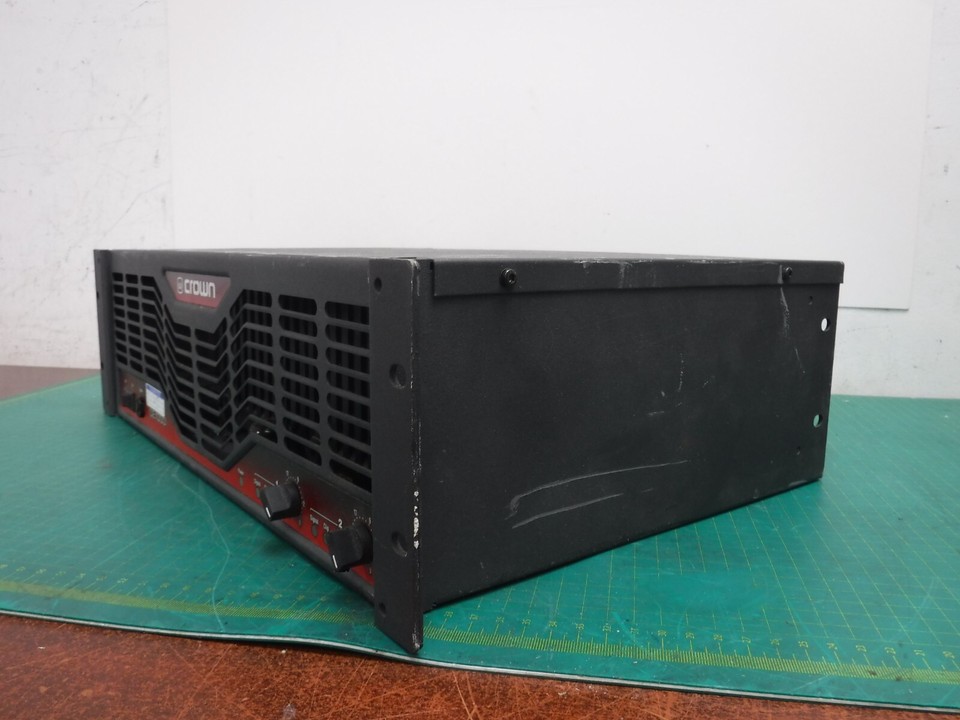 Crown CE1000 450 Watt 2 Channel Professional Audio Power Amplifier Rack ...