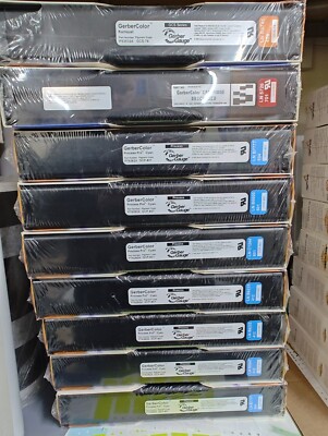 Assorted Gerbercolor and Zeronine Foils for Gerber Edge and FX New in ...