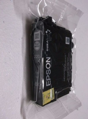 Epson 220 BLACK ink PRINTER XP 320 420 424 Workforce WF 2630 2650 2660 ...