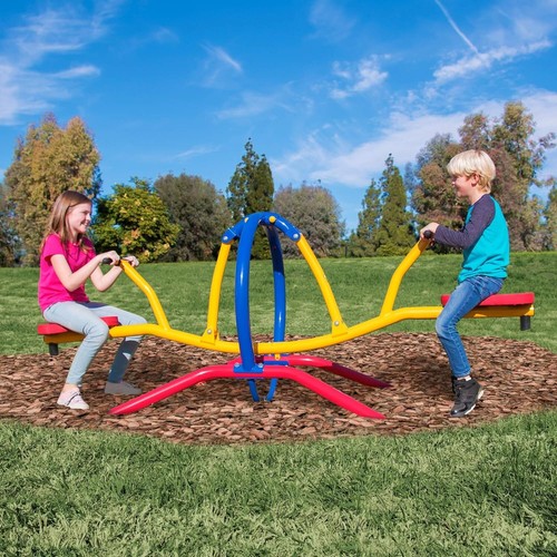Indoor & Outdoor Playground Equipment Teeter Totters, 360 Spinning ...