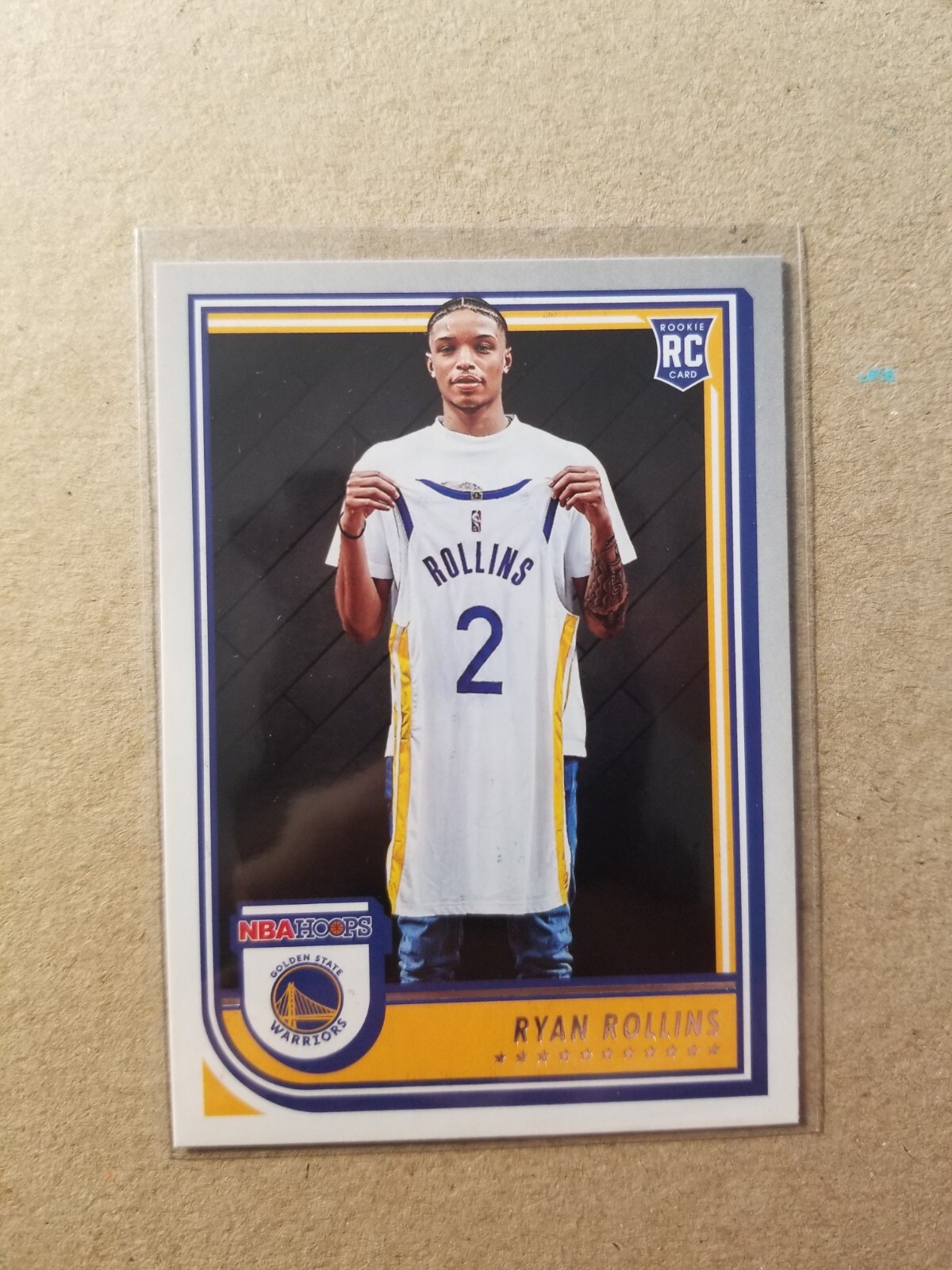 Ryan Rollins 2022-23 Panini NBA Hoops Rookie Card #277 Golden State ...