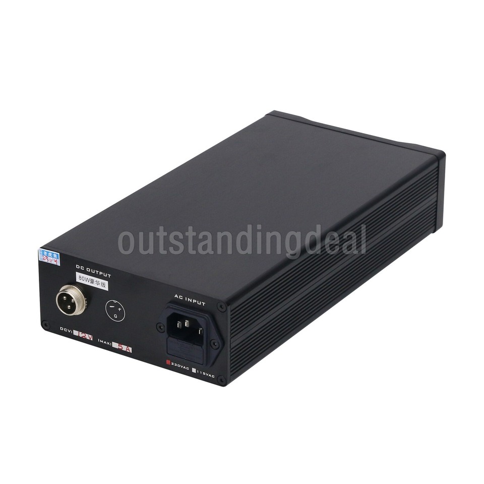 12V 80W Linear PSU Linear Regulated Power Supply Low Noise For FIIO-M17 ...