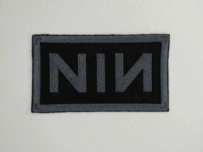 Nine Inch Nails NIN Patch Iron/Sew on Embroidered Industrial Marilyn ...