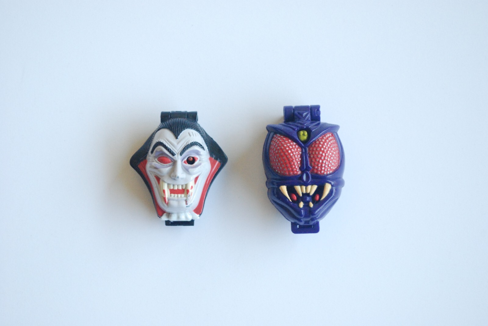 Mighty Max Vintage Insectoid & Vampire Shrunken Heads - Lot of 2 ...