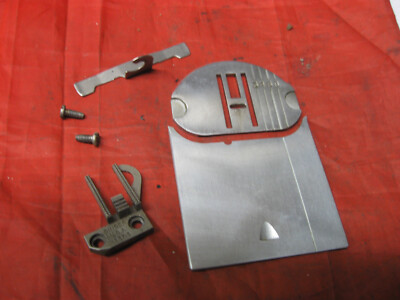 Singer Touch & Sew 648 Sewing Machine Needle Throat Bobbin Plate Feed ...