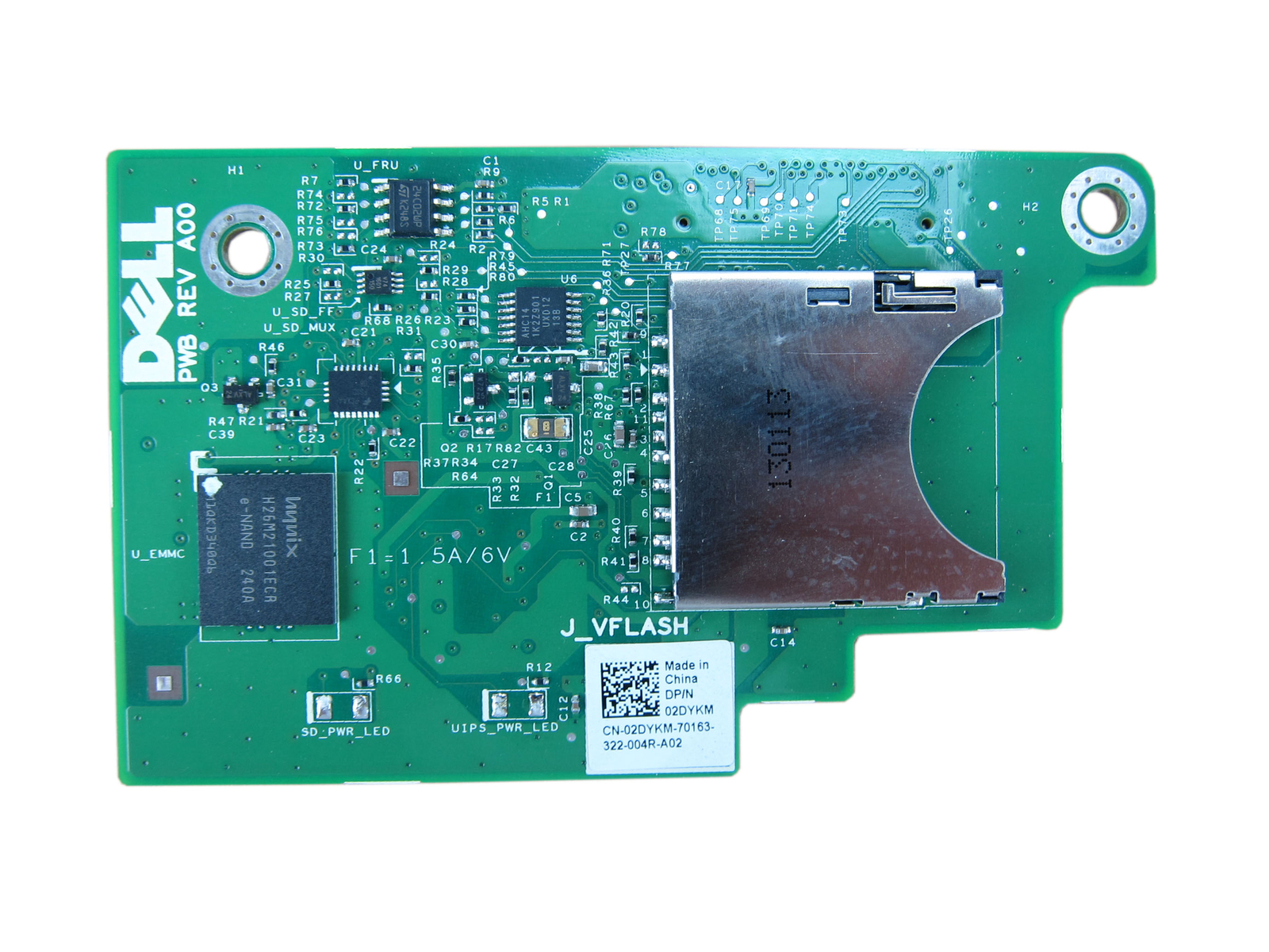 Dell M610 Internal Media Card Reader 2DYKM | eBay