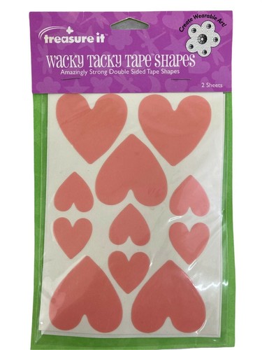 NEW Wacky Tacky double sided tape shapes beading | eBay