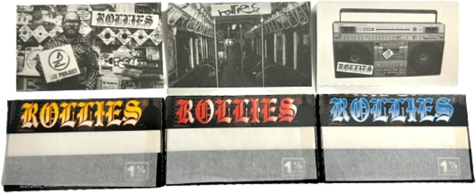 Rollies 1 1/2 Size Rolling Papers Full Box of 25 Booklets Full Sealed ...