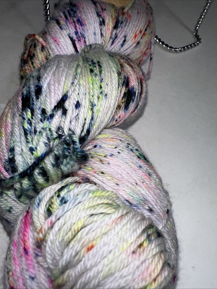 Yarn Bee Hand-Dyed Ashen Mist 100% Merino Wool Blue. See Pictures For ...
