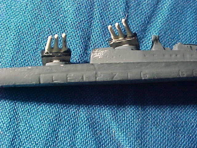 WWII US Navy SHIP ID Diecast MODEL-GERMAN LEIPZIG Light CRUISER | eBay