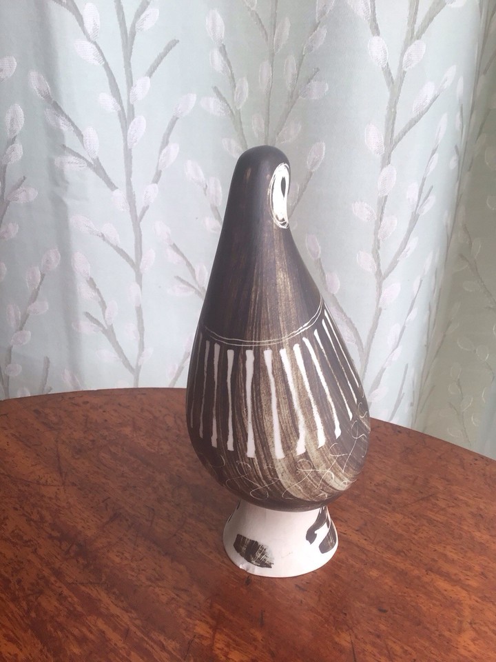 Richard & Susan Parkinson Pottery Large Bird Mid Century Modernist Art ...