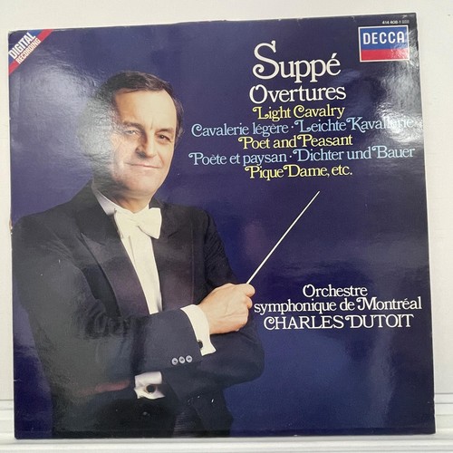 Suppe Overtures Charles Dutoit 12" Vinyl LP Record | eBay Australia
