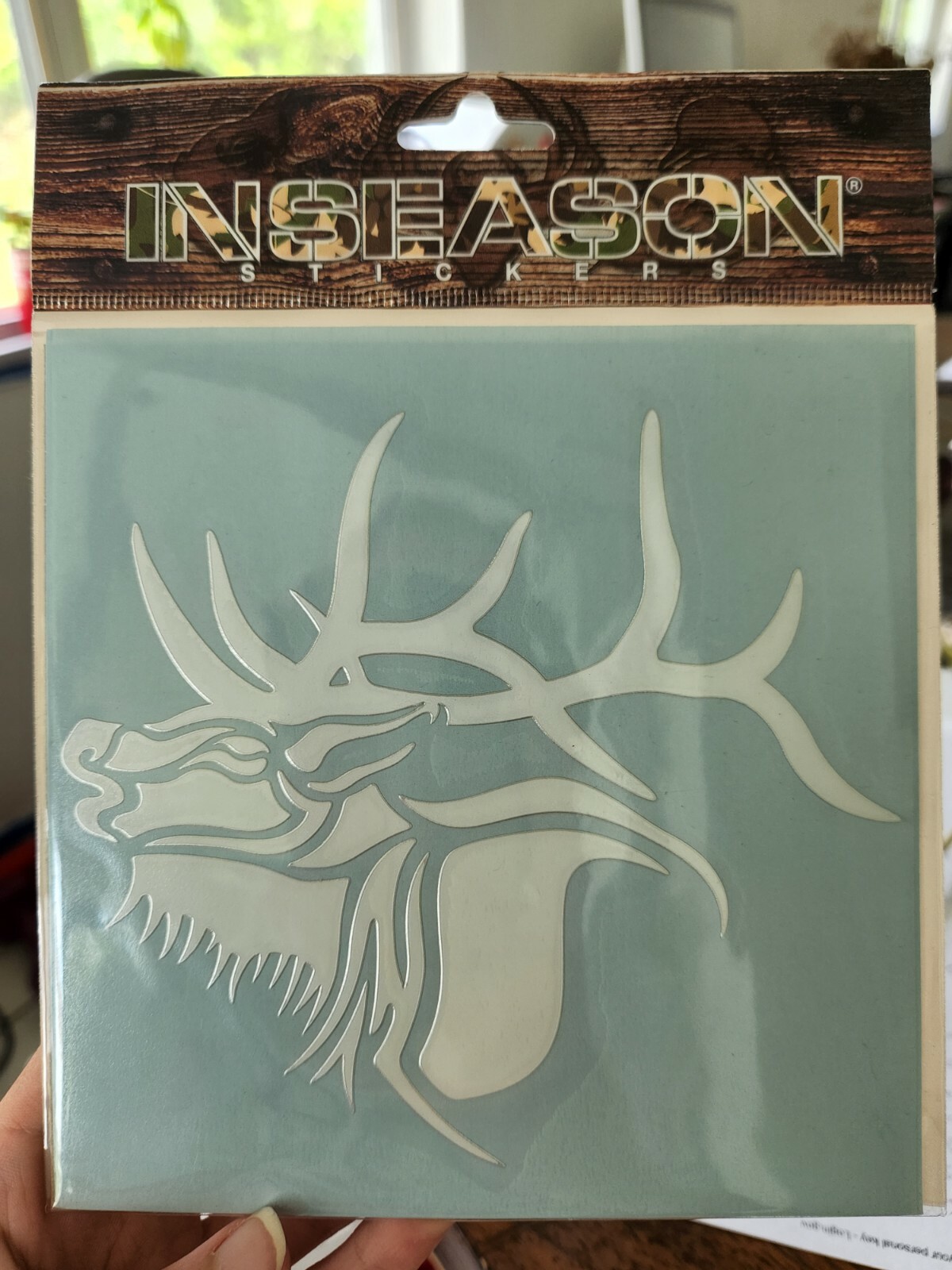 MADE IN USA Elk Hunting Rocky Mountain Elk Bull Elk Car Vinyl Sticker ...