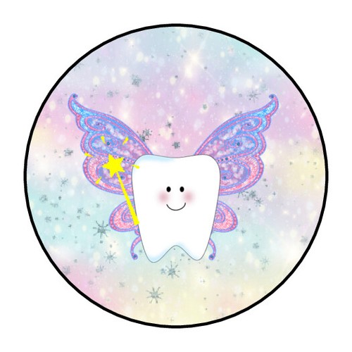 tooth fairy stickers, labels, tags, envelope seals | eBay