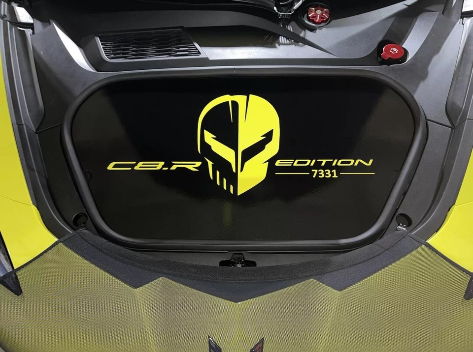 CUSTOM C8 Corvette Stingray C8.R Edition Ser# Racing IMSA Decal Sticker ...