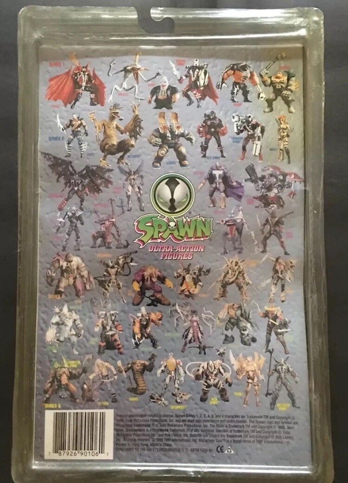 TODD MCFARLANE TOYS SPAWN ULTRA-ACTION FUGURES SPECIAL EDITION TREMOR W ...