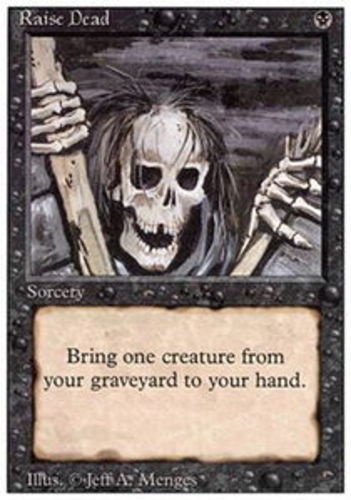 MTG: Raise Dead [Moderately Played] Revised Edition Magic the Gathering ...