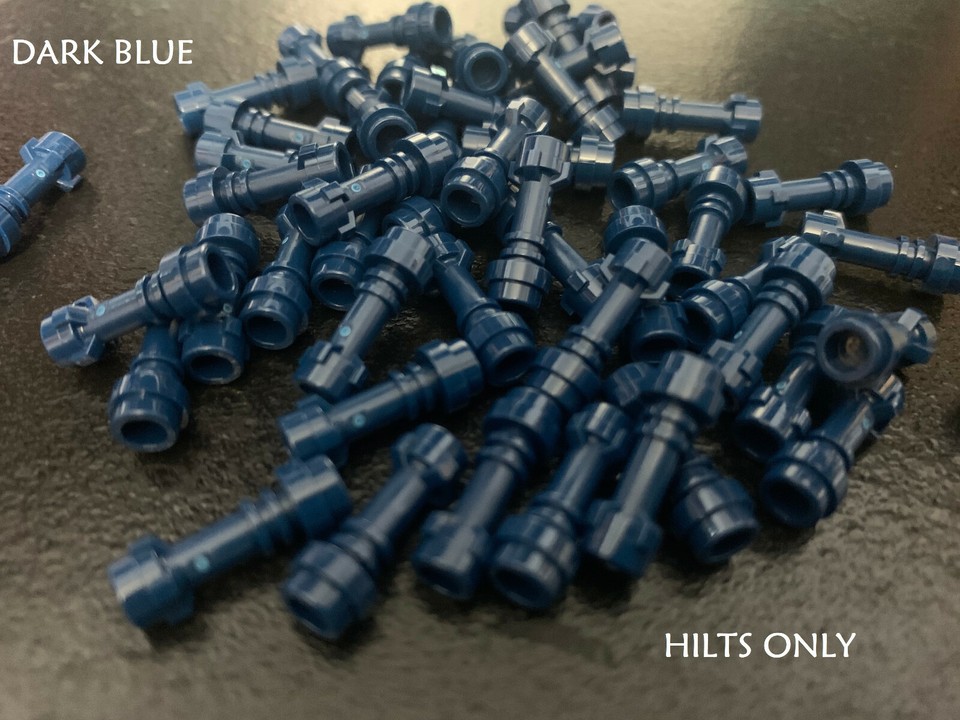 10x GENUINE LIGHTSABER Blades or Hilts for Star Wars Minifigures - Made ...