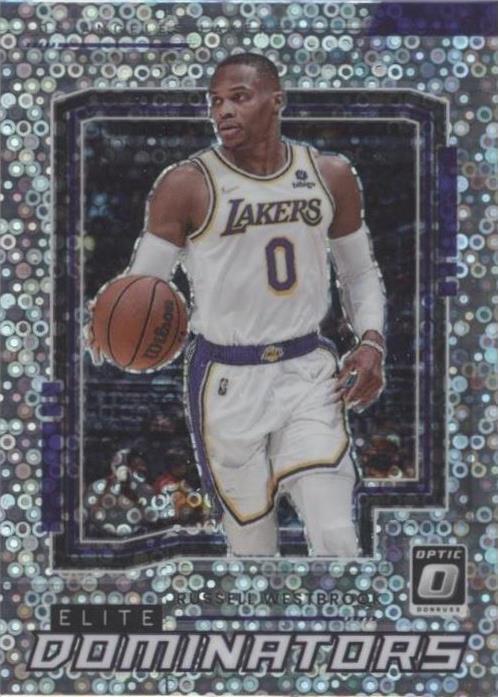 2021-22 Panini Donruss Optic - Elite Dominators Russell Westbrook #22 ...