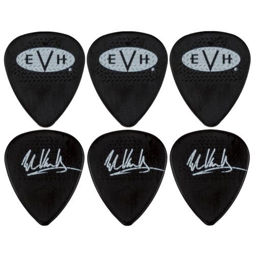 EVH Eddie Van Halen Signature Guitar Picks, Dunlop Max-Grip .60mm ...
