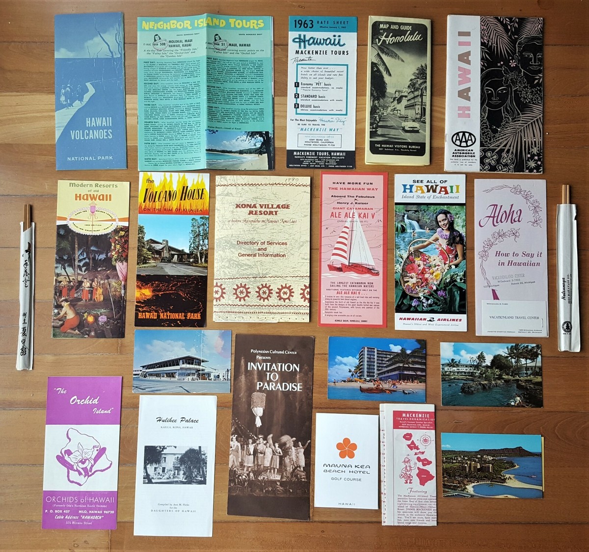 Hawaii Travel Postcards
