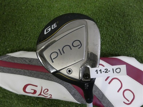 PING G Le3 21* Womens 5 Wood ULT250 Lite Ladies Graphite with G Le2 ...