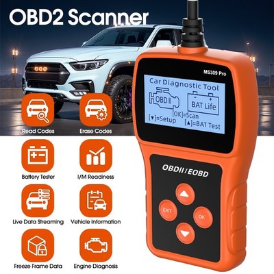 ODB2 Scanner OBD2 Fault Code Reader Universal Car Diagnostic Tool Check ...