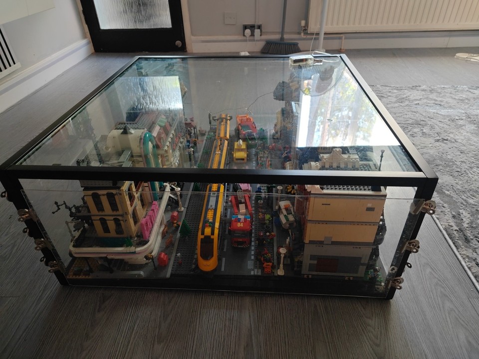 lego coffee table built in city | eBay UK