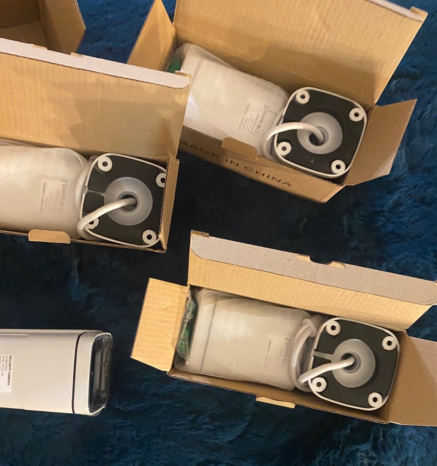 ToGuard W504 -4 Camera Security System- Open Box | eBay