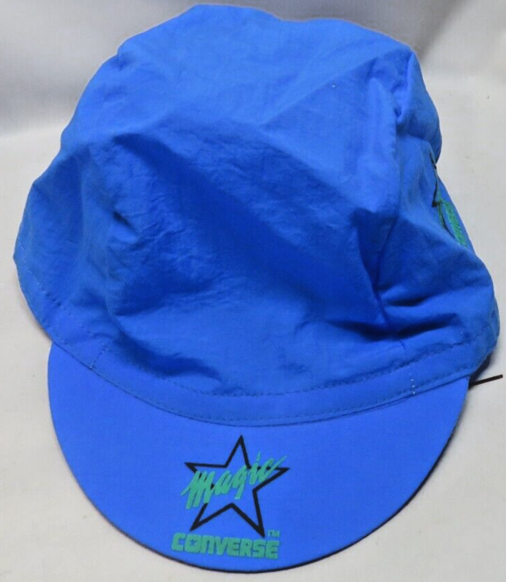 Converse Magic Johnson Vintage Stretch Fit Bikers Racing Hat Cap NWOT ...