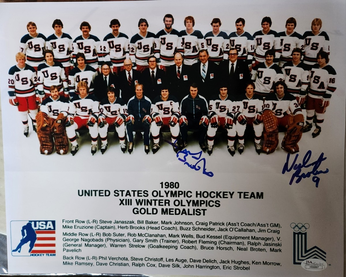 Herb Brooks 1980 Olympic Hockey Team