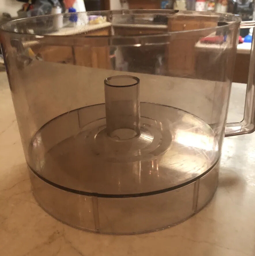 SEARS COUNTER CRAFT FOOD PROCESSOR MODEL 400.823603 CLEAR WORKING BOWL ...