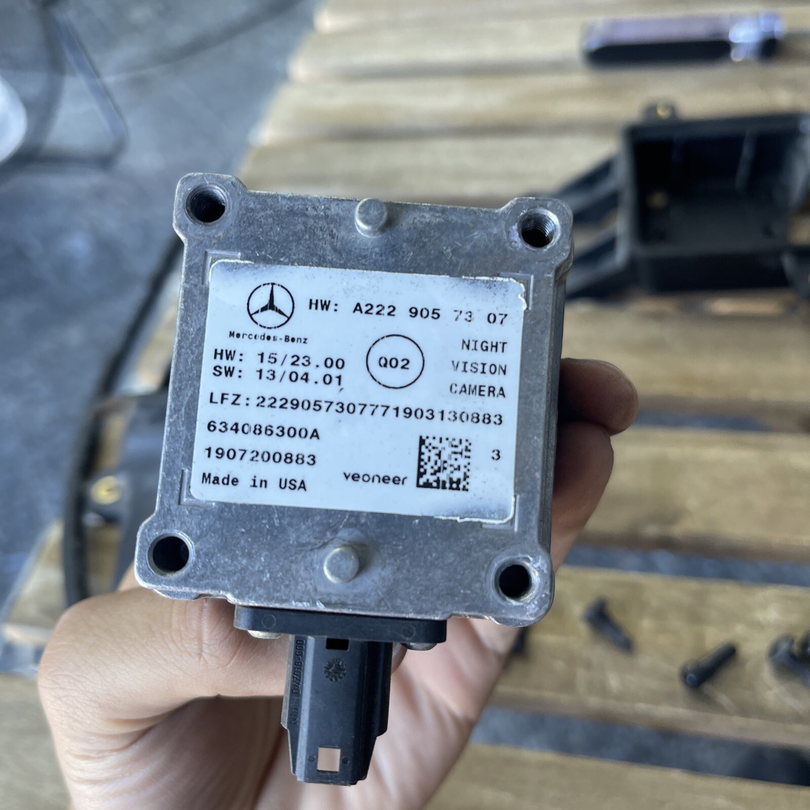 2019 Mercedes S550 S63 S65 Night vision Infrared Camera 2229057307 Lens ...