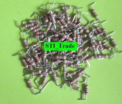 2700 Ohm Resistors - Lot of 50 2.7 K Ohm 5% With BONUS Chart! 1/4W Pre ...