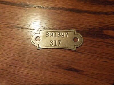 Original National Cash Register Model 317 Tag NCR | eBay