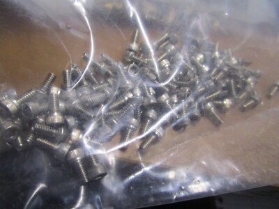 (100) #4-40 x 1/4" ASTM F837 Hex Grade 18-8 Stainless Steel Socket Cap ...