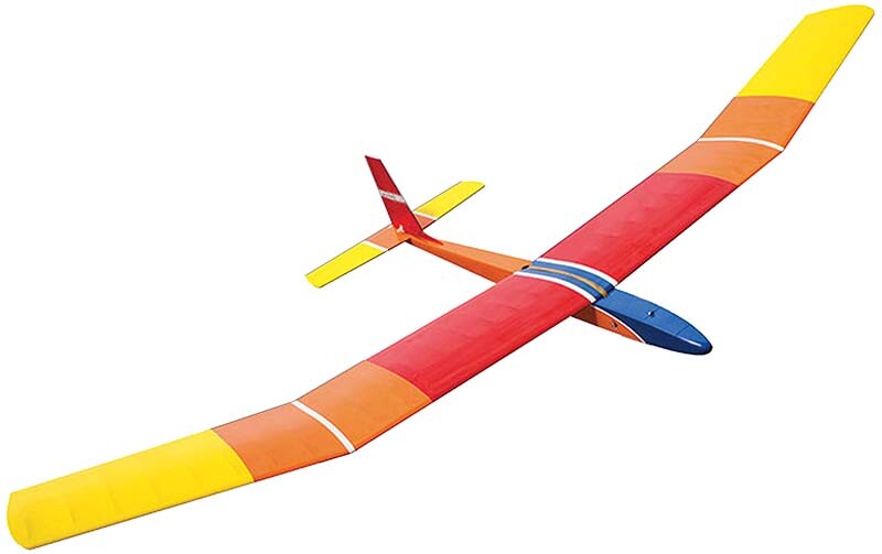 Model Airplane Plans (RC): Gentle Lady 2-Meter Sailplane by Carl ...