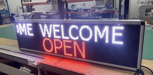 Outdoor Phone/Wifi Control LED Scrolling Digital Screen Sign Full Color ...