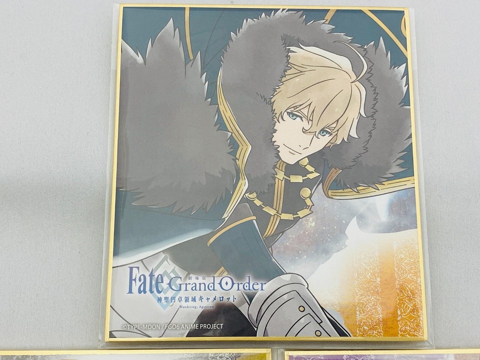 Fate Grand Order Colored Paper / 3 type Set / FGO Anime Game Japan ...