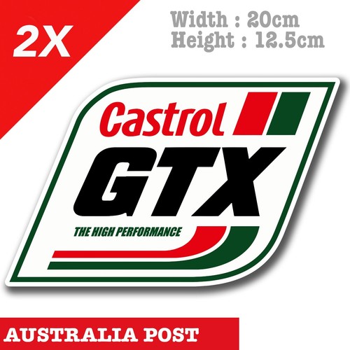 Castrol GTX High Performance Stickers | eBay