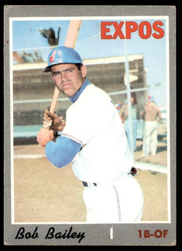 1970 Topps #293 Bob Bailey | eBay