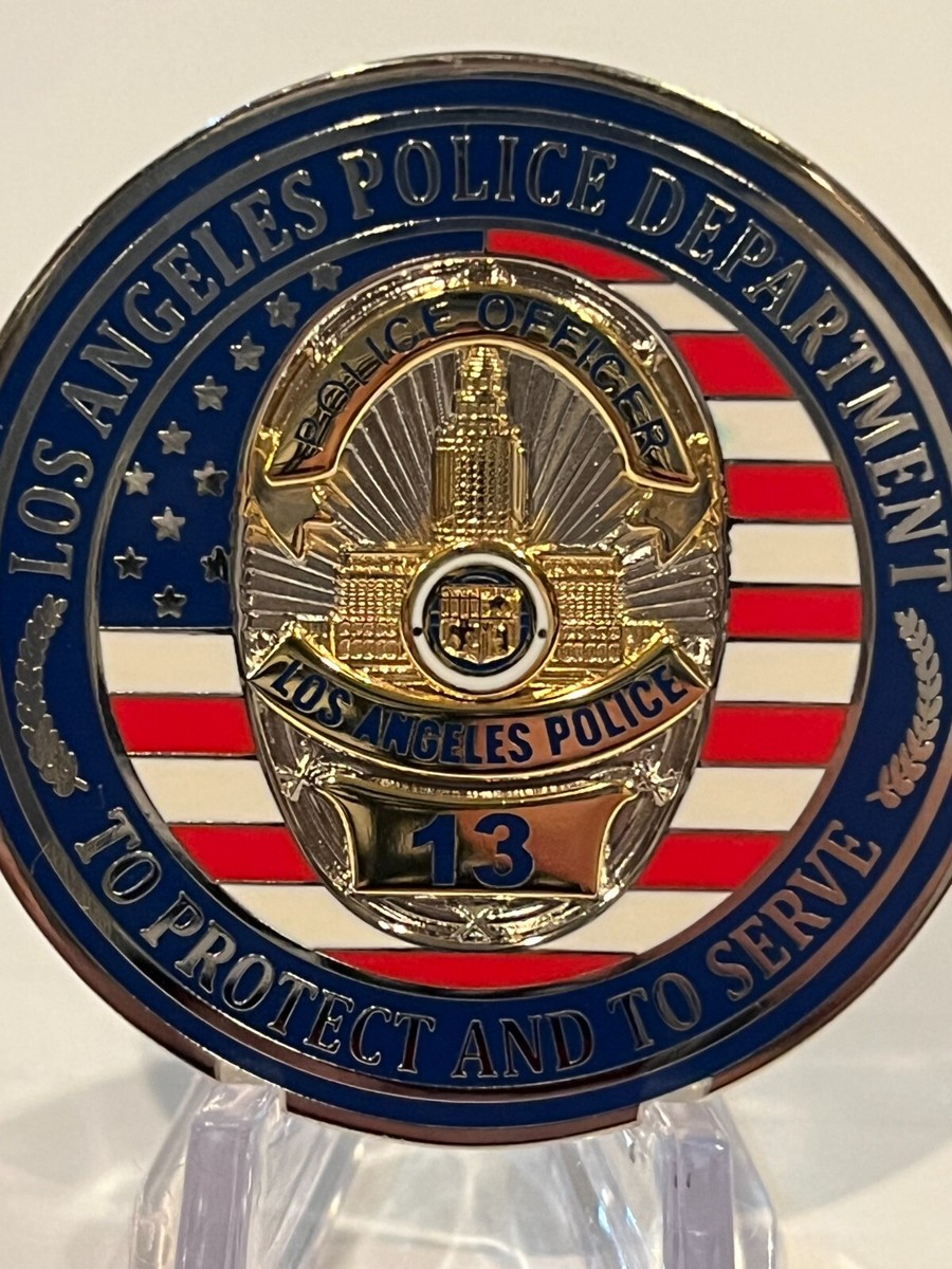 Lapd Challenge Coins F10 Los Angeles LAX Airport Police Department