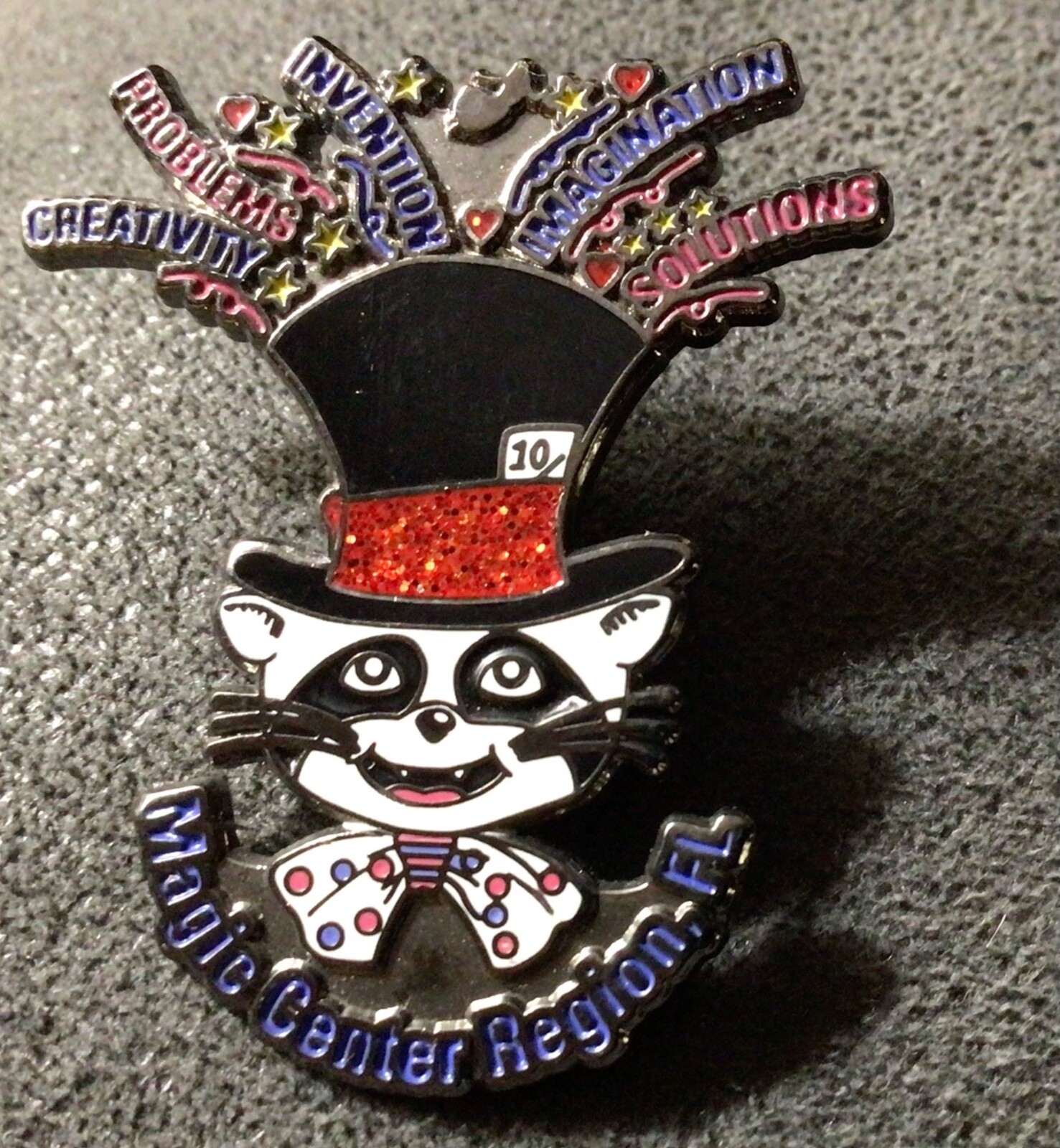 Florida 2010 Odyssey of the Mind World Finals Pin OMER MAGICIAN | eBay