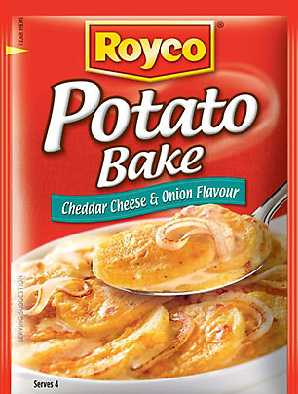 Royco - Potato Bake - Cheddar Cheese & Onion - 43g | eBay