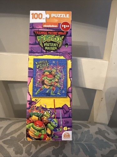 TMNT TEENAGE MUTANT NINJA TURTLES MUTANT MAYHEM 100-Piece Jigsaw Puzzle ...