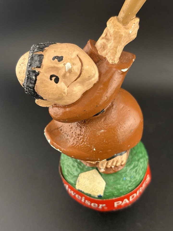 Vintage Padres Friar Draft Beer Tap Handle Topper Budweiser | eBay