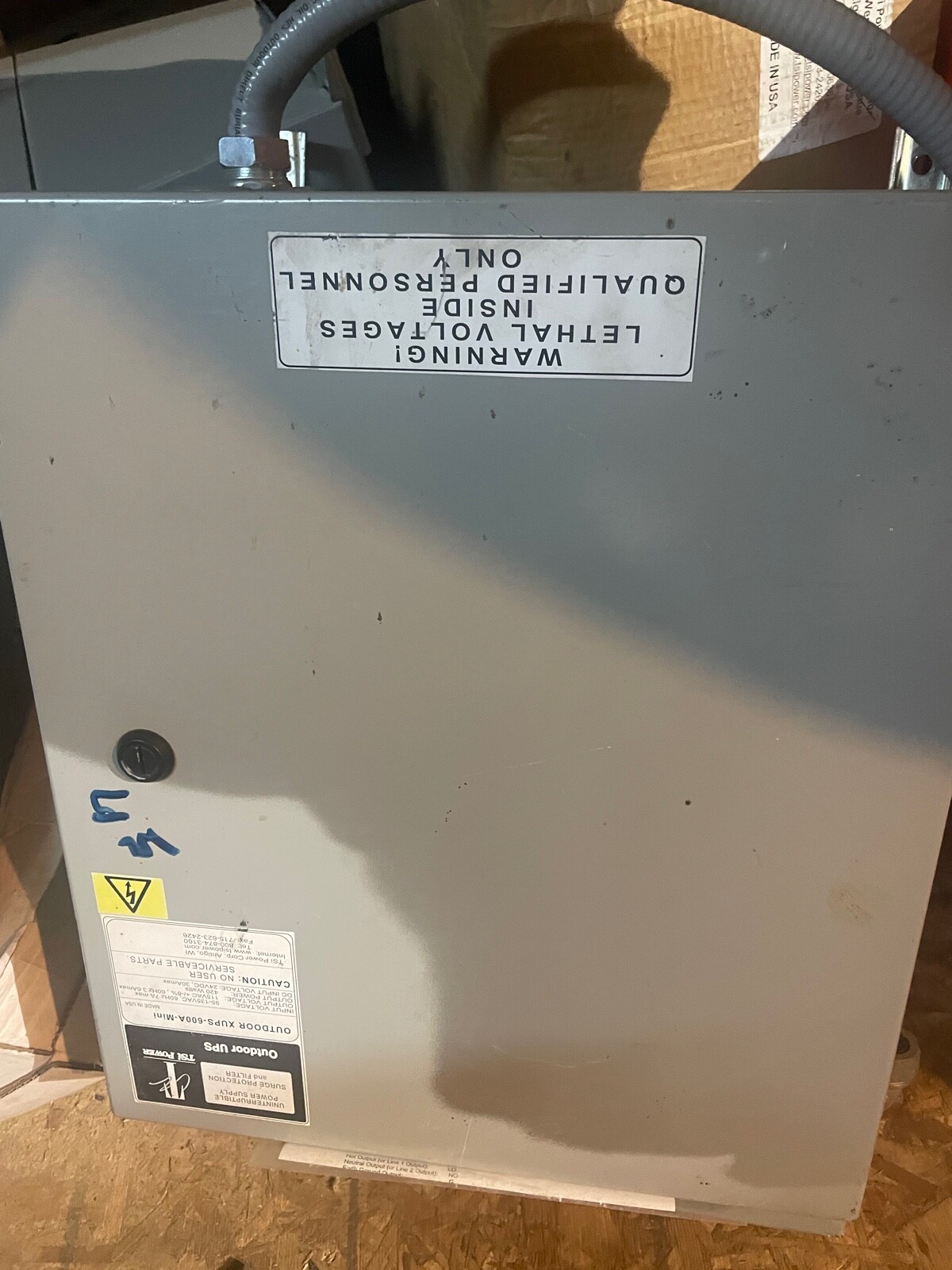TSI Power XUPS-600 OUTDOOR UPS WITH REGULATION VOLATAGE | eBay