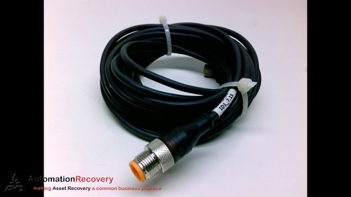 LUMBERG AUTOMATION RST 3-RKMWV 3-224/5M CABLE, 5METERS, MALE/FEMALE ...