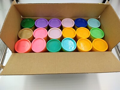 HASBRO MINIATURE PLAY-DOH FULL CASE 36 CT CONTAINERS ASSORTED COLORS | eBay