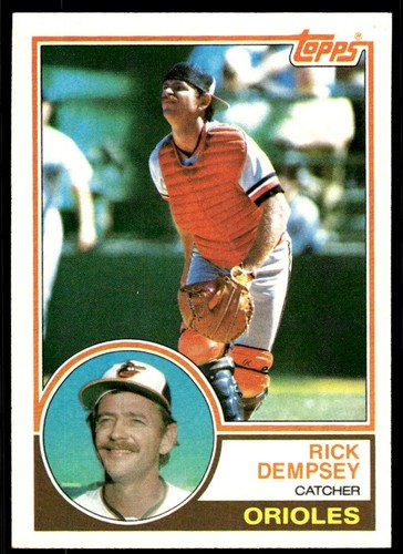 1983 Topps Rick Dempsey Baltimore Orioles #138 | eBay